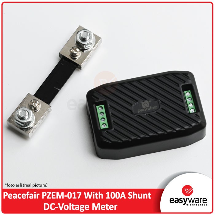 Jual Peacefair PZEM-017 with 100A shunt - DC Voltage Meter - PZEM 017 ...