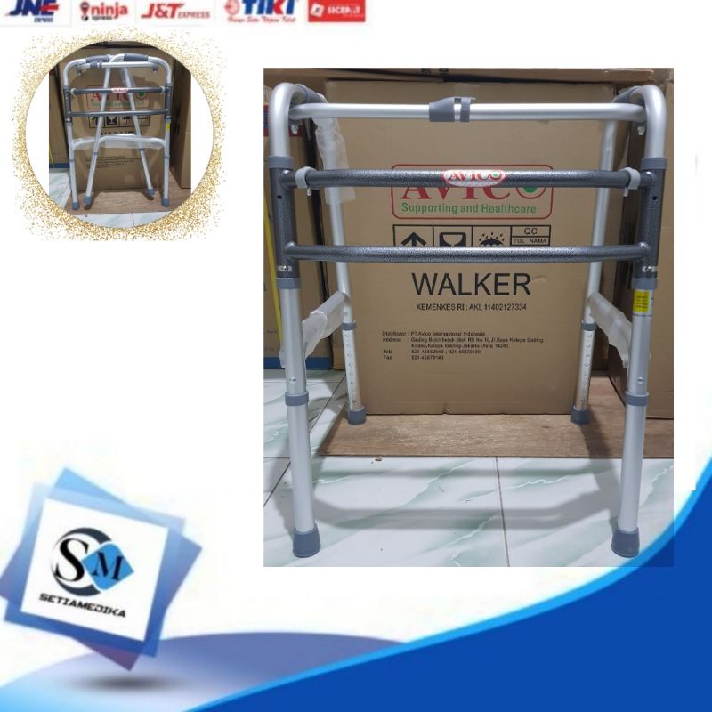 Jual Walker tanpa roda Avico Alumunium | Shopee Indonesia