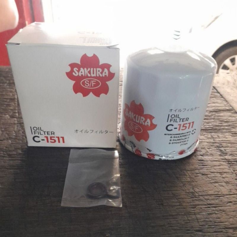 Jual 1 Buah Oli Filter Isuzu NHR Panther TBR 54 Sakura C-1511 | Shopee Indonesia