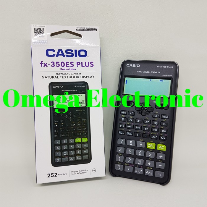 Jual Calculate Casio Fx-350Es Plus Scientific Calculator Kalkulator ...