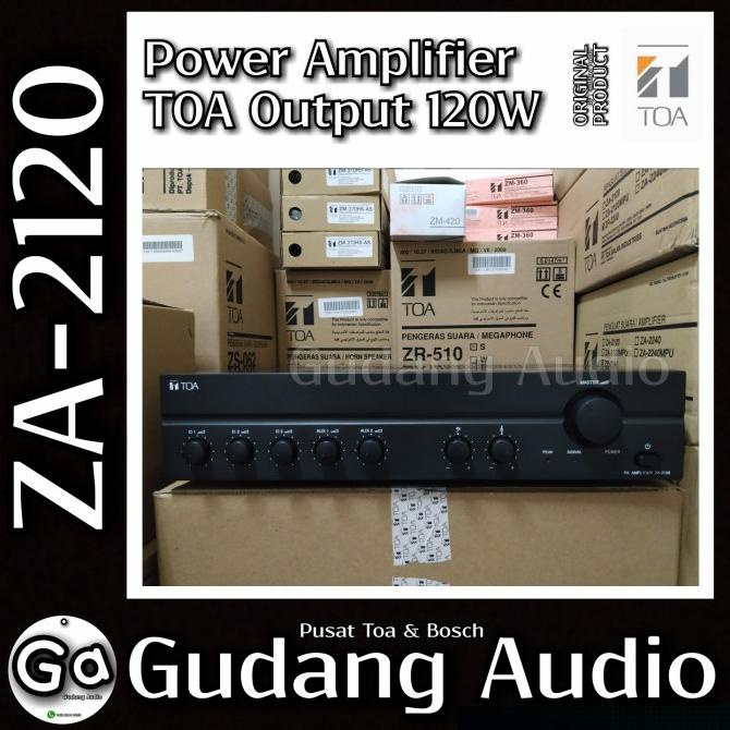 Jual Amplifier TOA ZA-2120 (120watt) | Shopee Indonesia