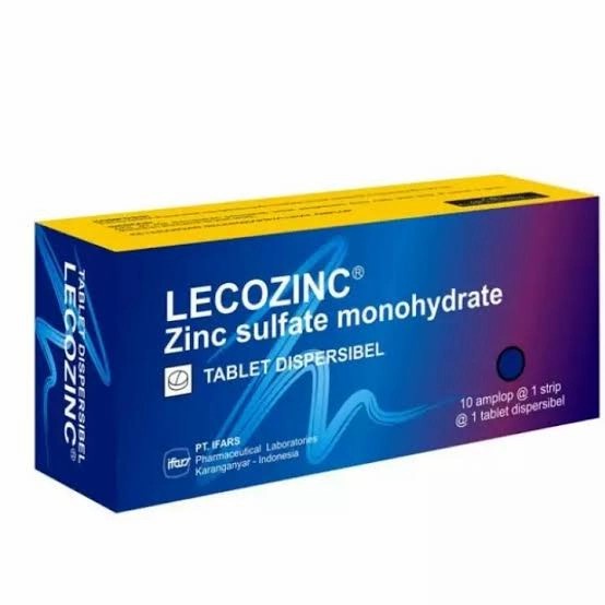 Jual LECOZINC BOX ISI 100 KAPLET | SUPLEMEN ZINC | Shopee Indonesia