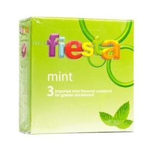 Jual (NCS) PRIVASI AMAN Kondom Condom Fiesta Ultra Safe Bubble Gum Max ...