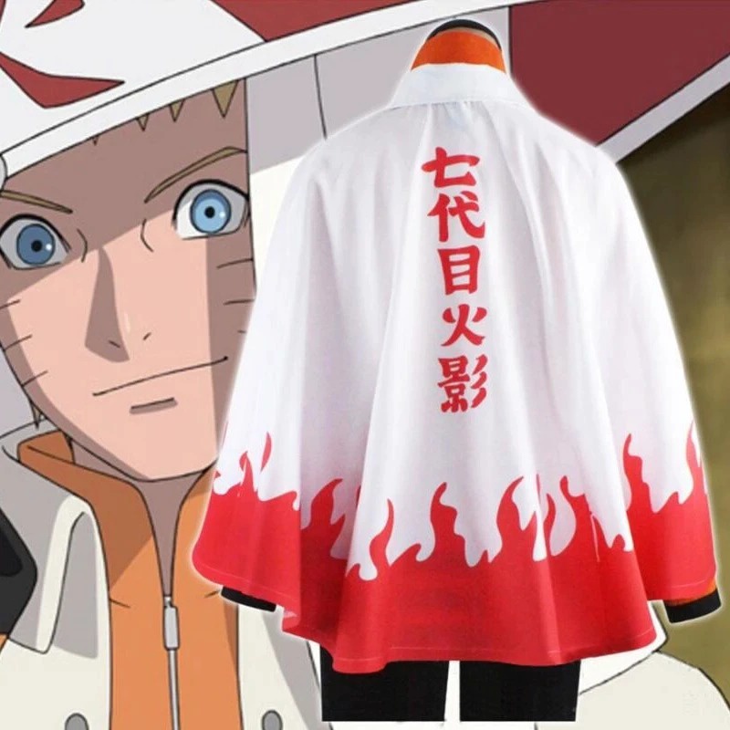 Jual Jubah Coat Cosplay Hokage 7 Naruto Uzumaki | Shopee Indonesia