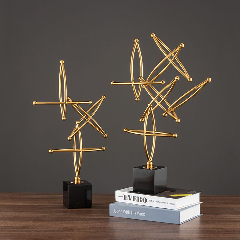 Jual Luxury Metal Ornament / Pajangan Meja Nordic / Dekorasi Meja Mewah ...