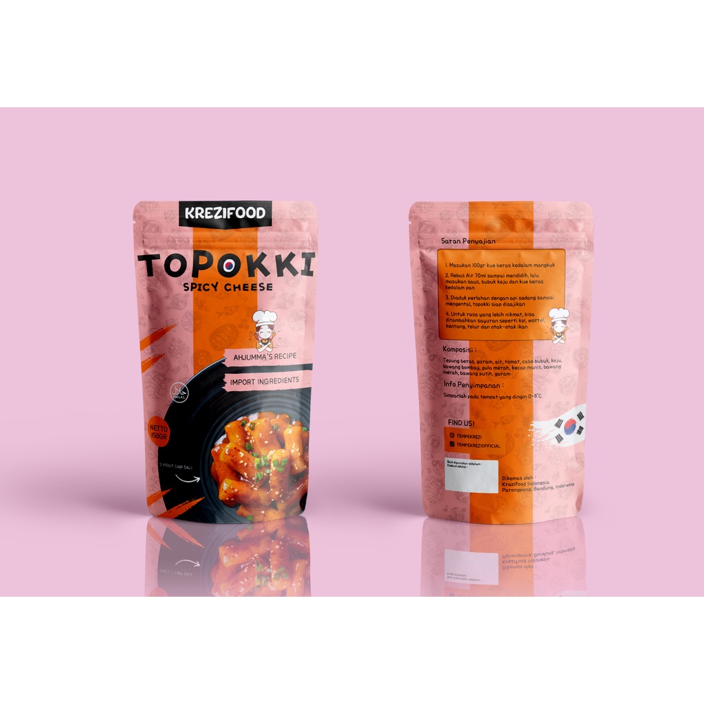 Jual Topokki spicy cheese Tteokbokki Topoki Teobokki | Shopee Indonesia