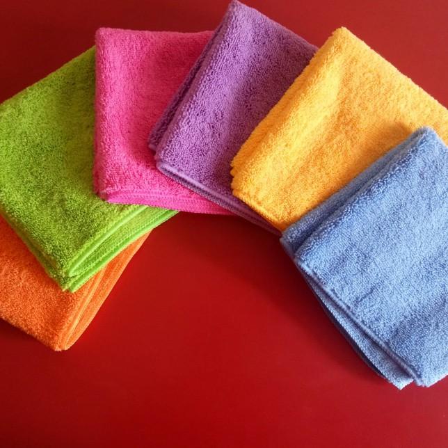Jual Lap Microfiber 35x35Cm isi 6pcs | Shopee Indonesia
