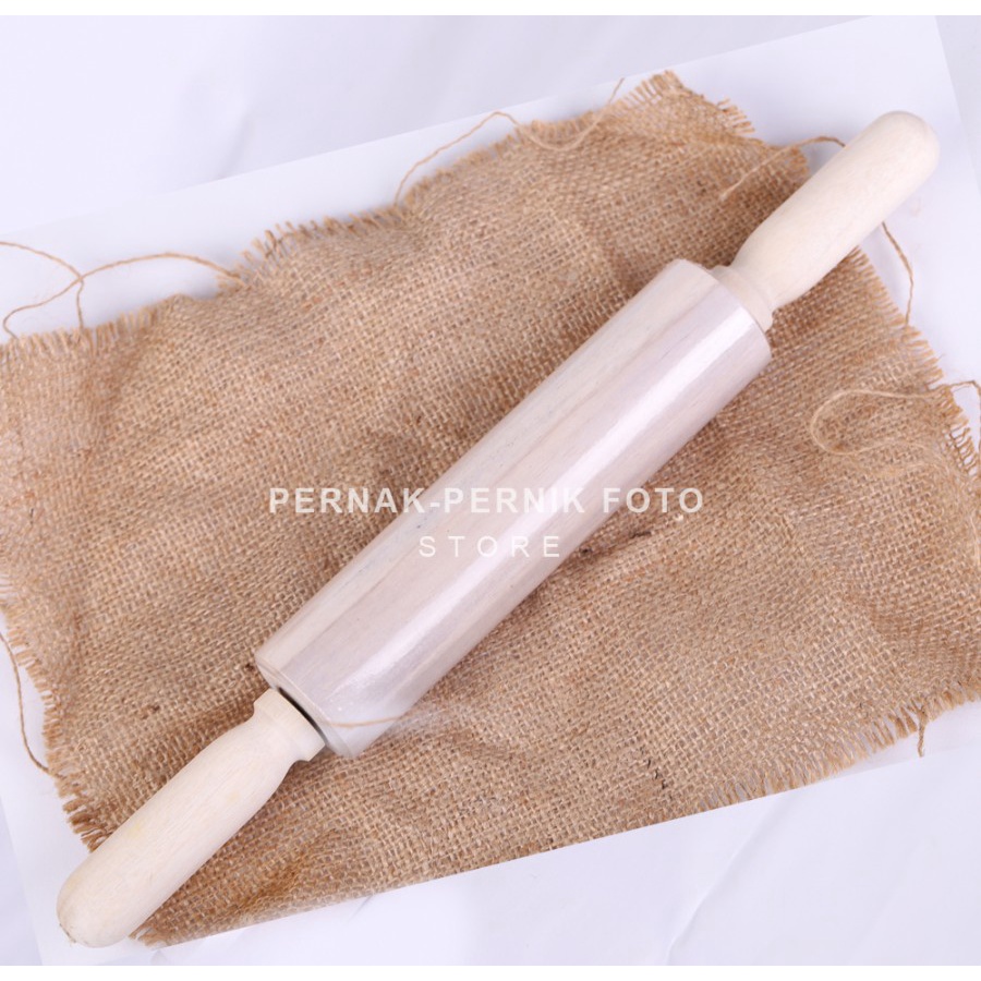 Jual Penggiling Adonan Vintage atau Rolling Kayu (Pegangan Muter ...