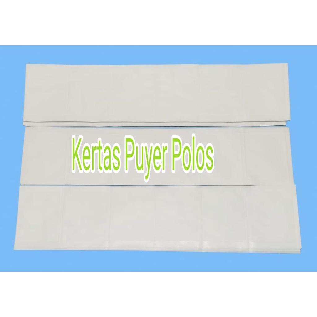 Jual Kertas Puyer polos/bungkus obat kertas puyer | Shopee Indonesia