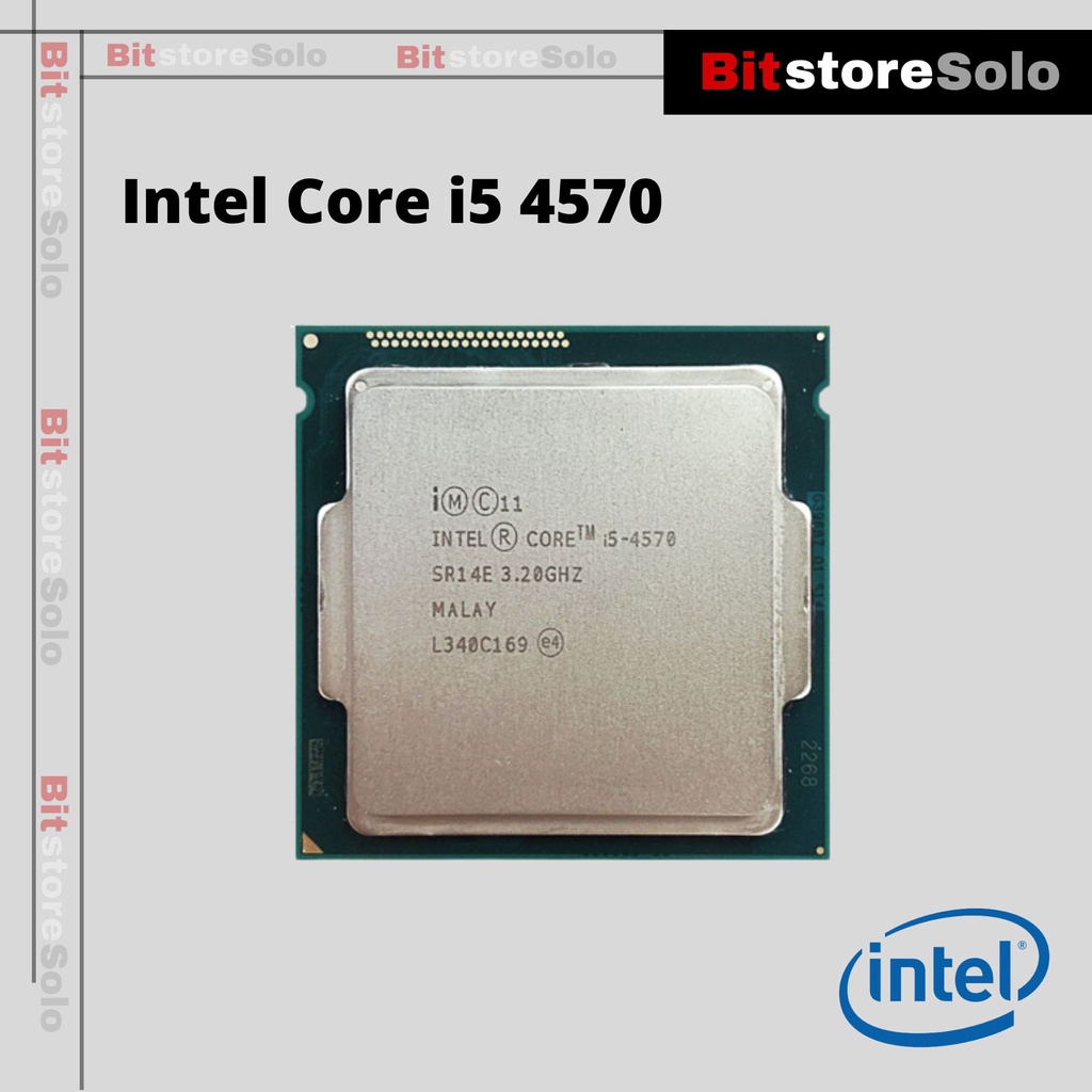 Jual Processor Intel Core i5-4570 Cache 6M 3.20 GHz Gen 4 | Shopee ...