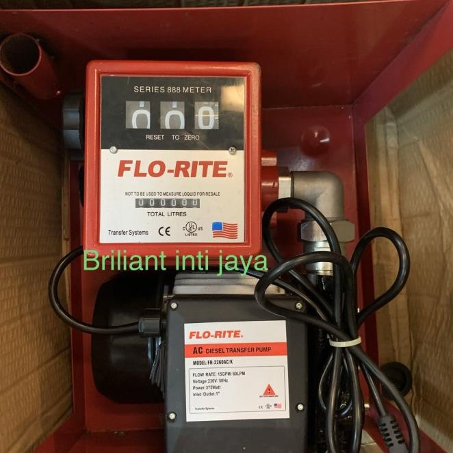 Jual Pompa Minyak Oli Solar Elektrik / Flow Meter Flo Rite | Shopee ...
