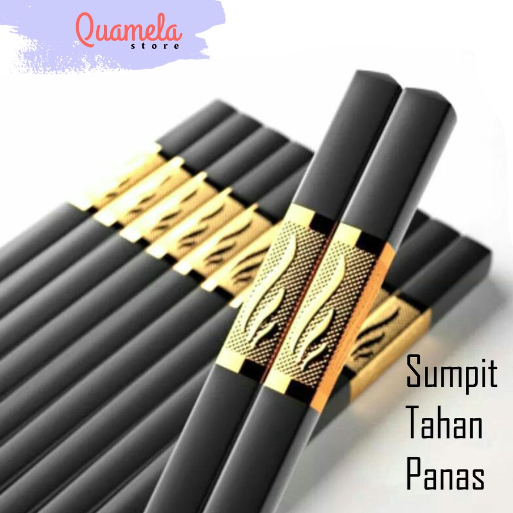 Jual Sumpit Tahan Panas Sumpit Anti Slip Souvenir alat makan korea ...