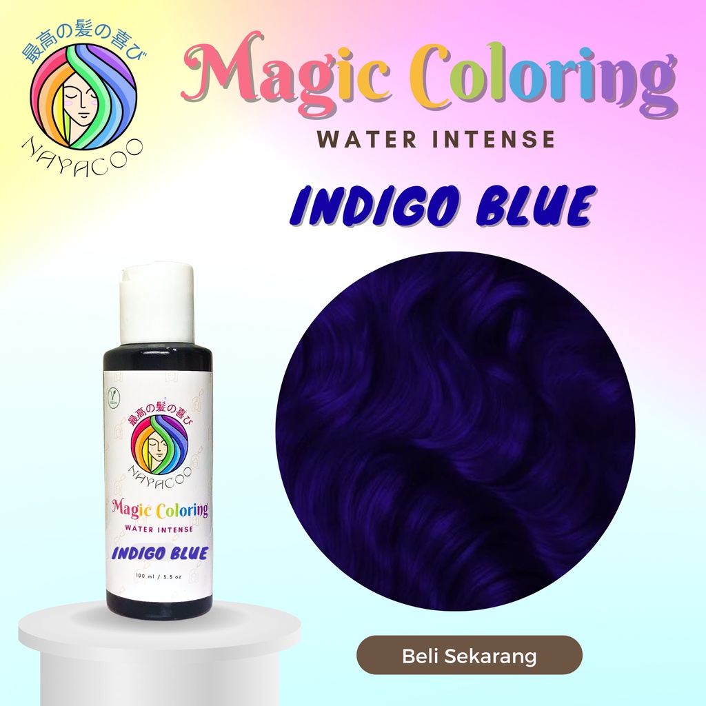 Jual INDIGO BLUE MAGIC COLORING WATER INTENSE | Shopee Indonesia