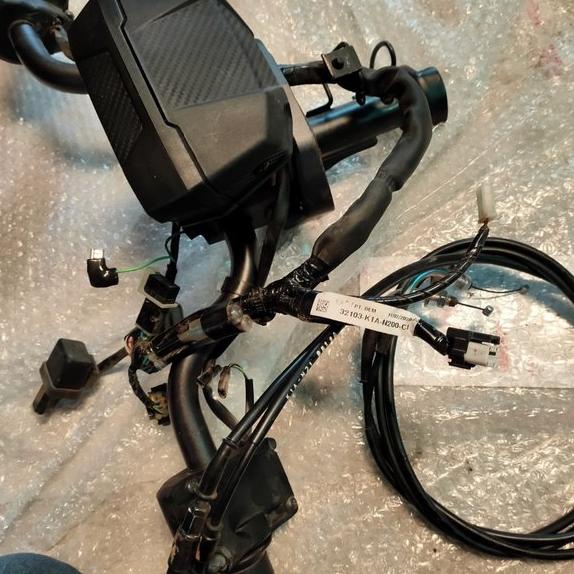 Jual Stang stir komplit speedometer saklar holder Honda Beat street new ...