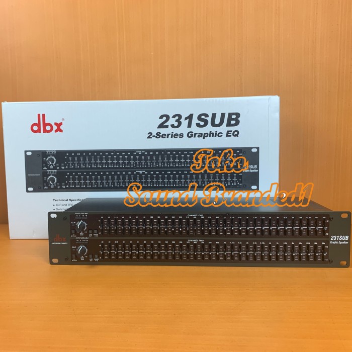 Jual EQUALIZER DBX 231+SUB/EQUALISER DBX 231 SUBWOOFER | Shopee Indonesia