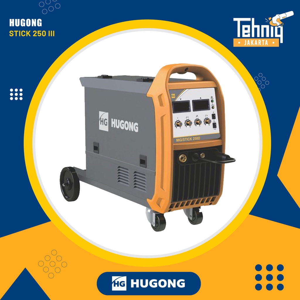 Jual Mesin Las HUGONG MIG Inverter Welding Machine MIG/STICK 250 III (Digital) | Shopee Indonesia