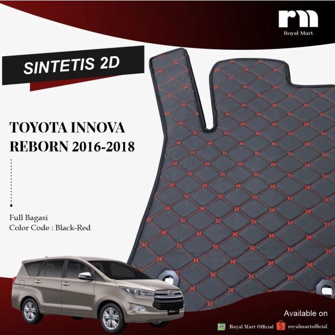 Jual Promo KARPET MOBIL SINTETIS 2D-INNOVA REBORN 2016-2018 FULL BAGASI ...