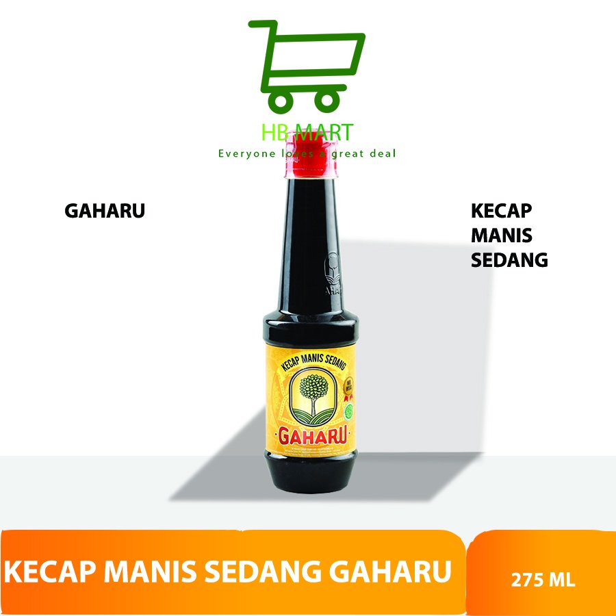 Jual KECAP MANIS SEDANG GAHARU 275 ML (BOTOL PLASTIK) | Shopee Indonesia