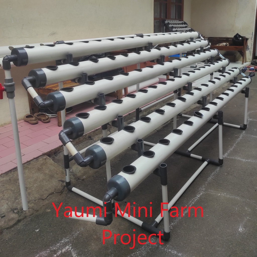 Jual Kit Set Hidroponik 108 Hole DFT Pipa 2,5 Dim | Shopee Indonesia