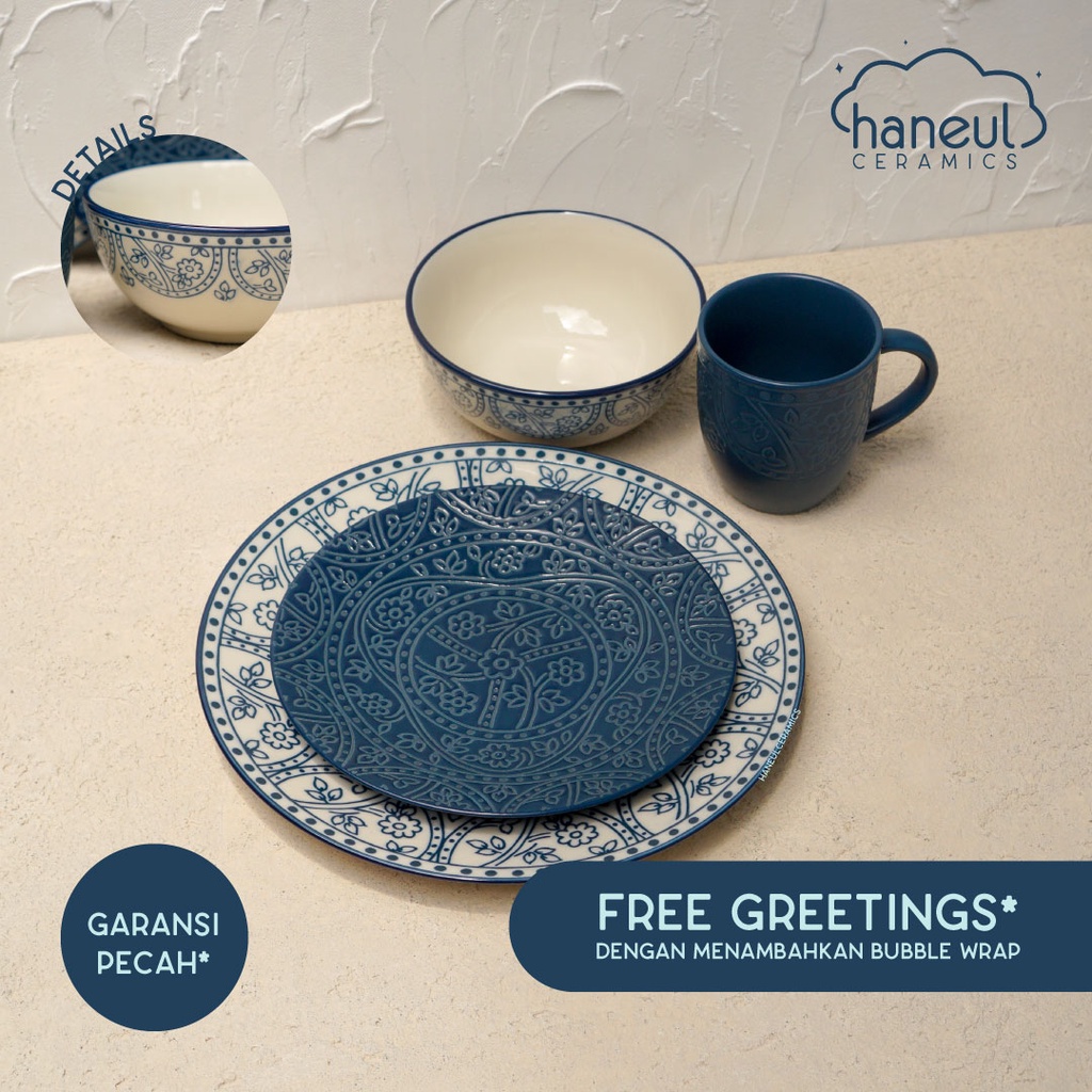 Jual Helen Dinnerware Set | Piring Keramik Aesthetic | Piring Set Kado ...