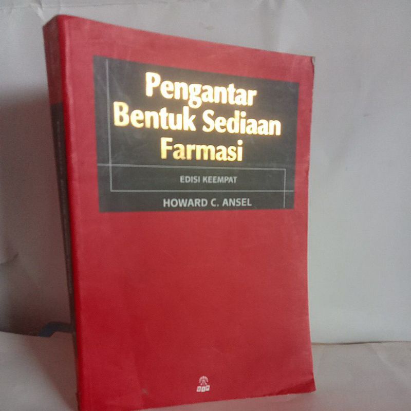 Jual buku pengantar bentuk sediaan farmasi edisi keempat karangan howard c ansel | Shopee Indonesia