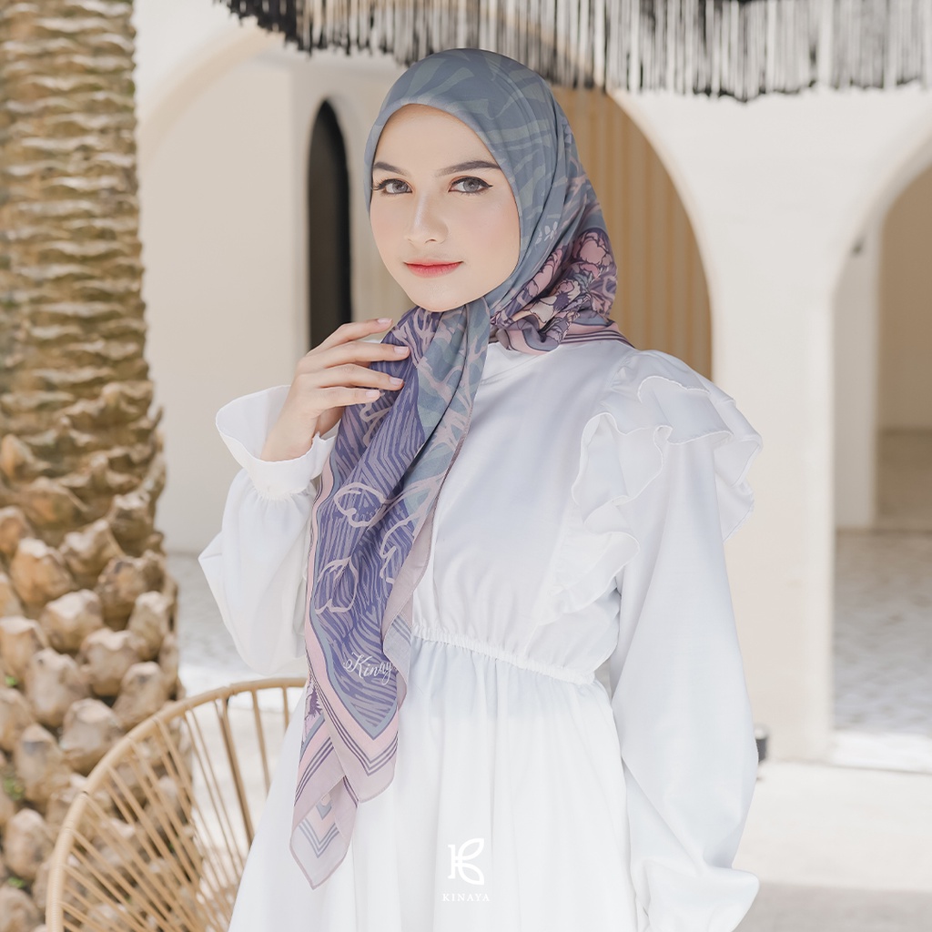 Jual Kinaya Scarf Syahla (Kamara Series) - Jahit Tepi | Shopee Indonesia