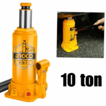 Jual INGCO DONGKRAK BOTOL HIDROLIK 10 TON HYDRAULIC BOTLLE JACK HBJ1002 ...