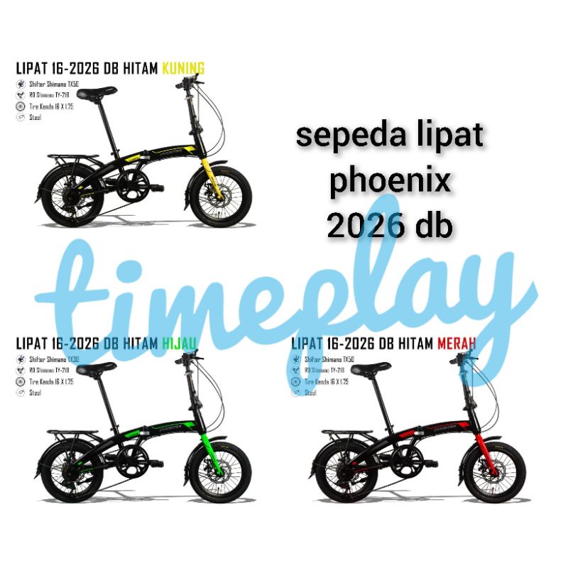 Jual sepeda lipat PHOENIX 16 2026db 2026 db | Shopee Indonesia