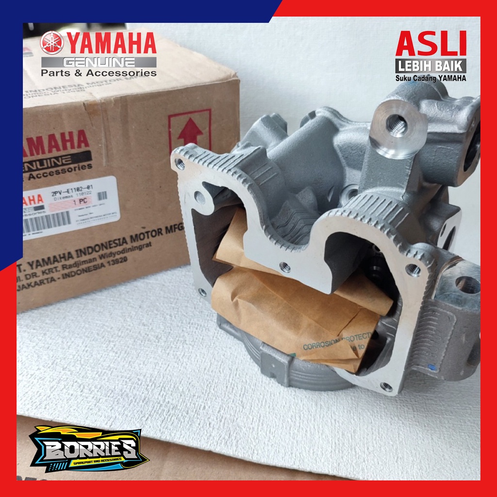 Jual BLOK CLYNDER HEAD 2PV MX KING NEW VIXION NVA XABRE ORIGINAL 2pv ...