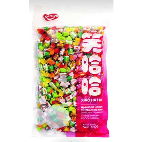 Jual Permen Banyak Rasa / Assorted Candy Xiao Ha Ha 500 gram | Shopee ...