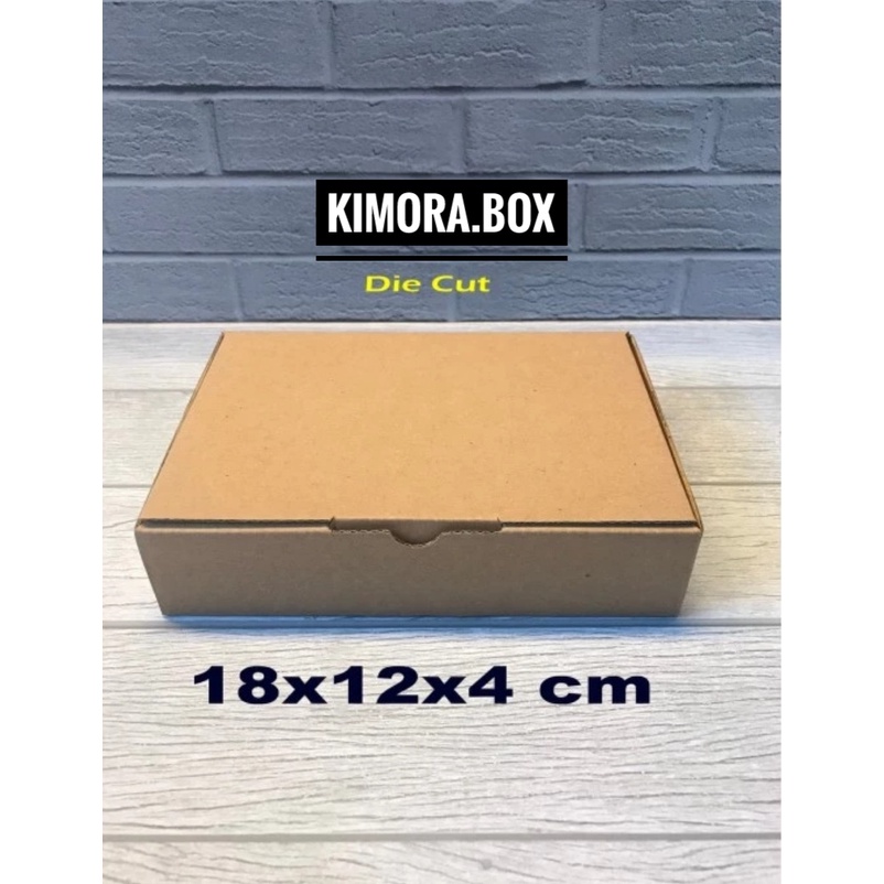 Jual KARDUS/KARTON/BOX UK.18x12x4 cm........model kardus pizza | Shopee ...
