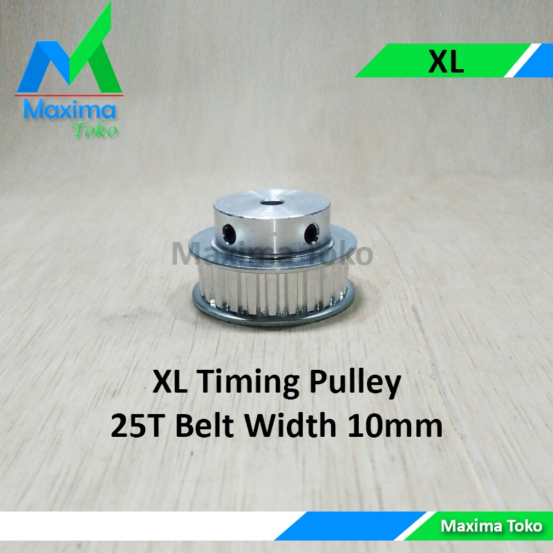 Jual XL Timing Pulley 25 Teeth Bore 6mm 6.35mm 8mm 10mm 12mm 14mm 16mm ...