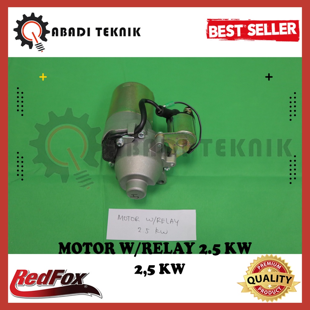 Jual MOTOR WITH RELAY GENERATOR 2.5 KW SPAREPART GENSET BENSIN | Shopee ...