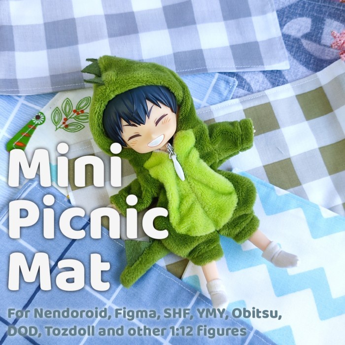 Jual Miniatur Nendoroid Obitsu YMY - Mini Picnic Carpet | Shopee Indonesia