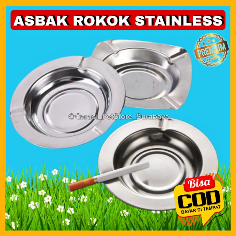 Jual GPSS- Asbak Rokok Stainless Steel Asbak Rokok Kotak Asbak Rokok ...