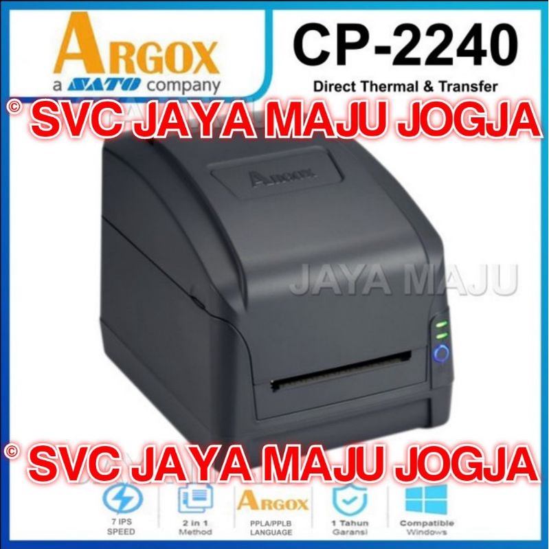 Jual ARGOX CP 2240 - USB SERIAL PARALLEL - SPEED 177 MM/S - 203 DPI || BARCODE PRINTER 2 IN 1 ...