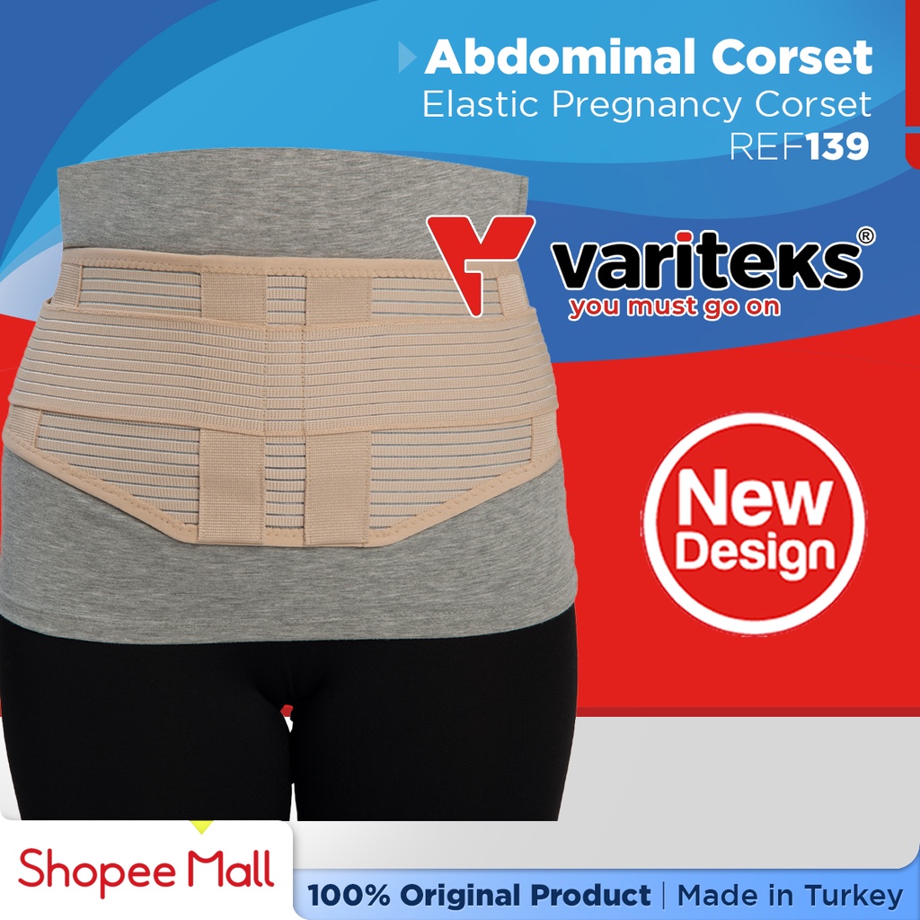 Jual VARITEKS 139 Elastic Pregnancy Corset | Shopee Indonesia