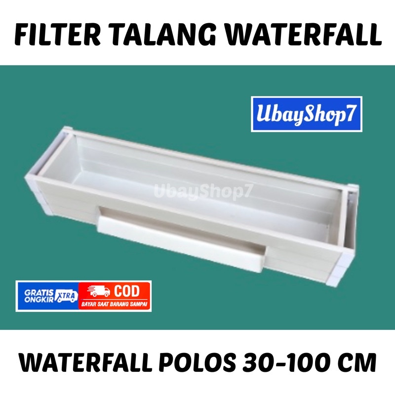 Jual FILTER TALANG WATERFALL POLOS 20 - 120 CM | Shopee Indonesia