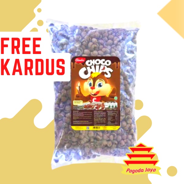 Jual DLOOPS / MONACO / SIMBA Choco Crunch 1KG | Shopee Indonesia