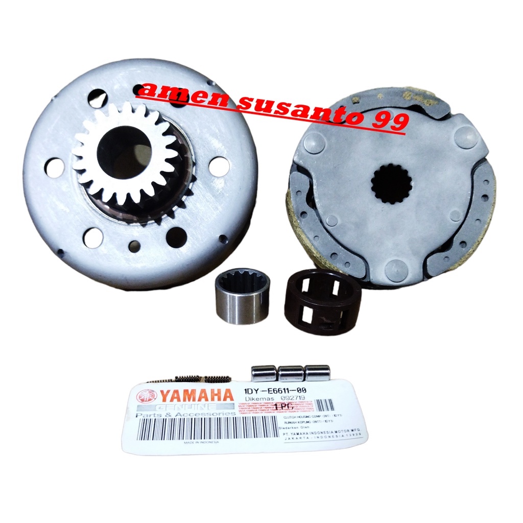 Jual cage+mangkok lonceng T20+kampas otomatis ganda jupiter z1 inejksi vega force f1 injeksi 1DY ...