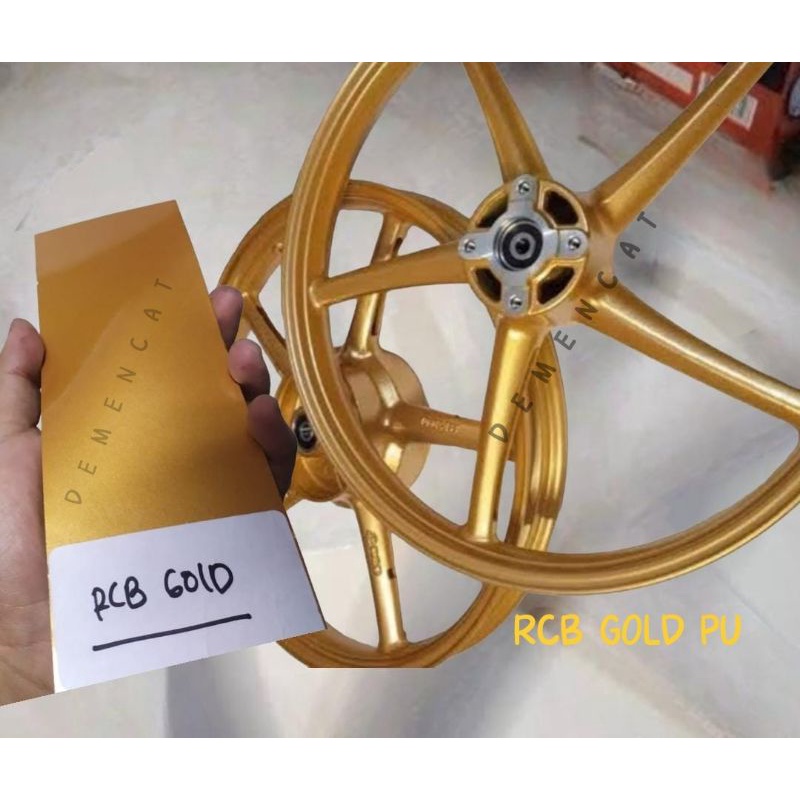 Jual Cat PU gold RCB Cat Gold RCB | Shopee Indonesia