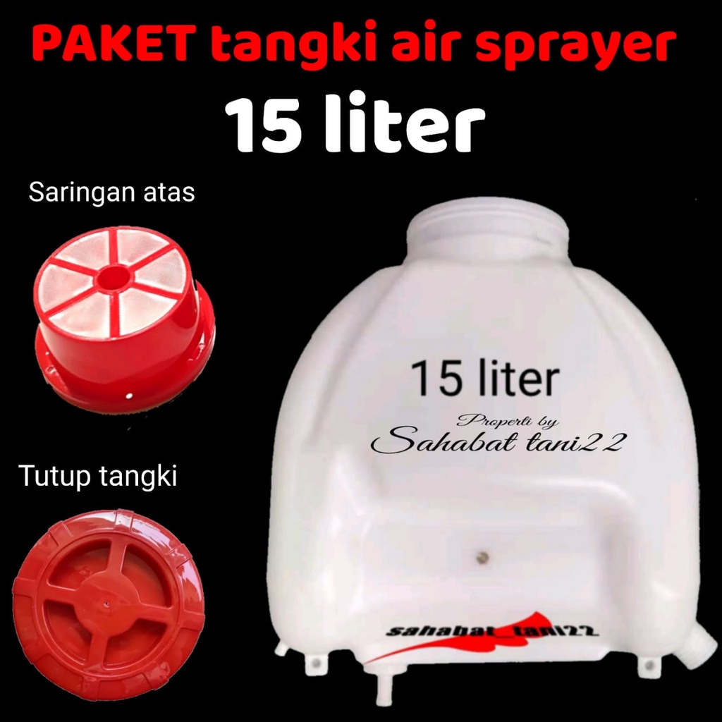 Jual Tangki air sprayer TU26 tabung air sprayer TU26 3WZ4 15 liter ...