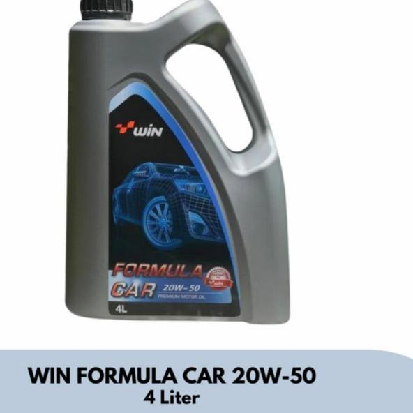 Jual Oli Mesin Win Formula Super 20W50 Api SG/CD (4 Liter) | Shopee ...