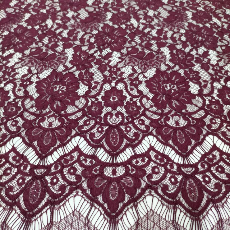 Jual Brokat Panel Cotton/Brokat Katun 4315 (Bunga Fatmawati) | Shopee ...