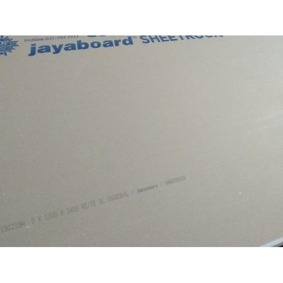 Jual Gypsum Jayaboard 1200 x 2400 x 9 mm | Shopee Indonesia