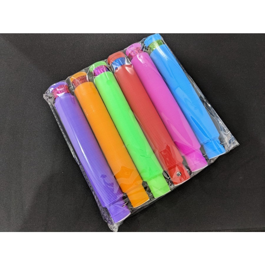 Jual Lampu Stick Pipa Selang Fidget Toy Light Up Pop Tubes Pop Pipes ...