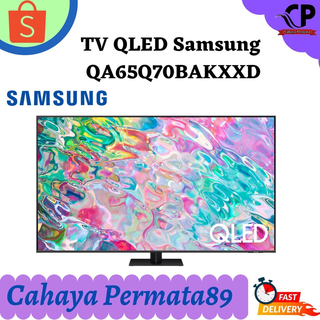 Jual SAMSUNG 65Q70B QLED 4K HDR Smart TV 65 Inch Crystal UHD QA65Q70BAKXXD | Shopee Indonesia
