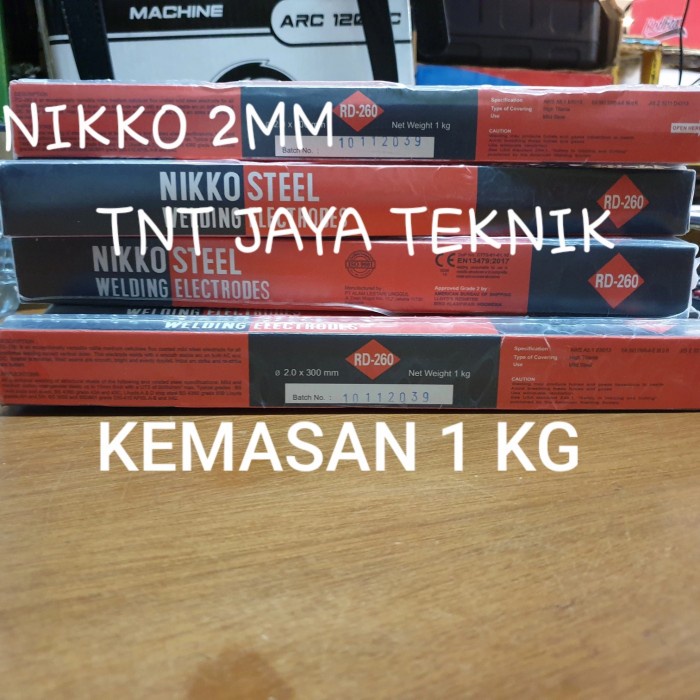 Jual Kawat Las Nikko Steel Rd 260 2 Mm / Kawat Las Nikko Rd260 2Mm | Shopee Indonesia