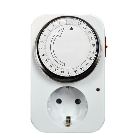 Jual Timer 24 Jam . Timer Stop Kontak Automatis 24 Jam Ori | Shopee ...