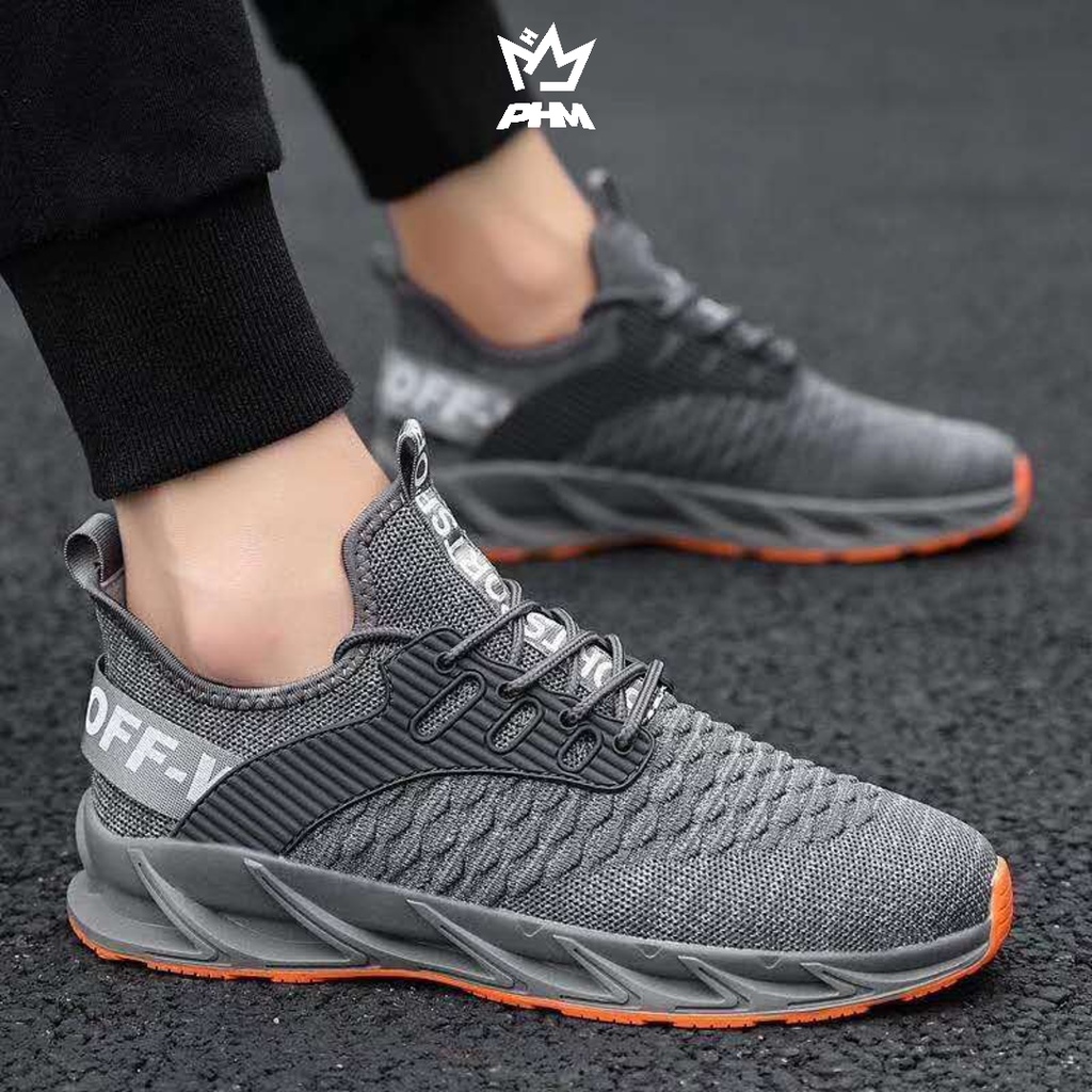 Jual PHM Sepatu Sneakers Pria Olahraga Sport Shoes Casual Running 107 | Shopee Indonesia